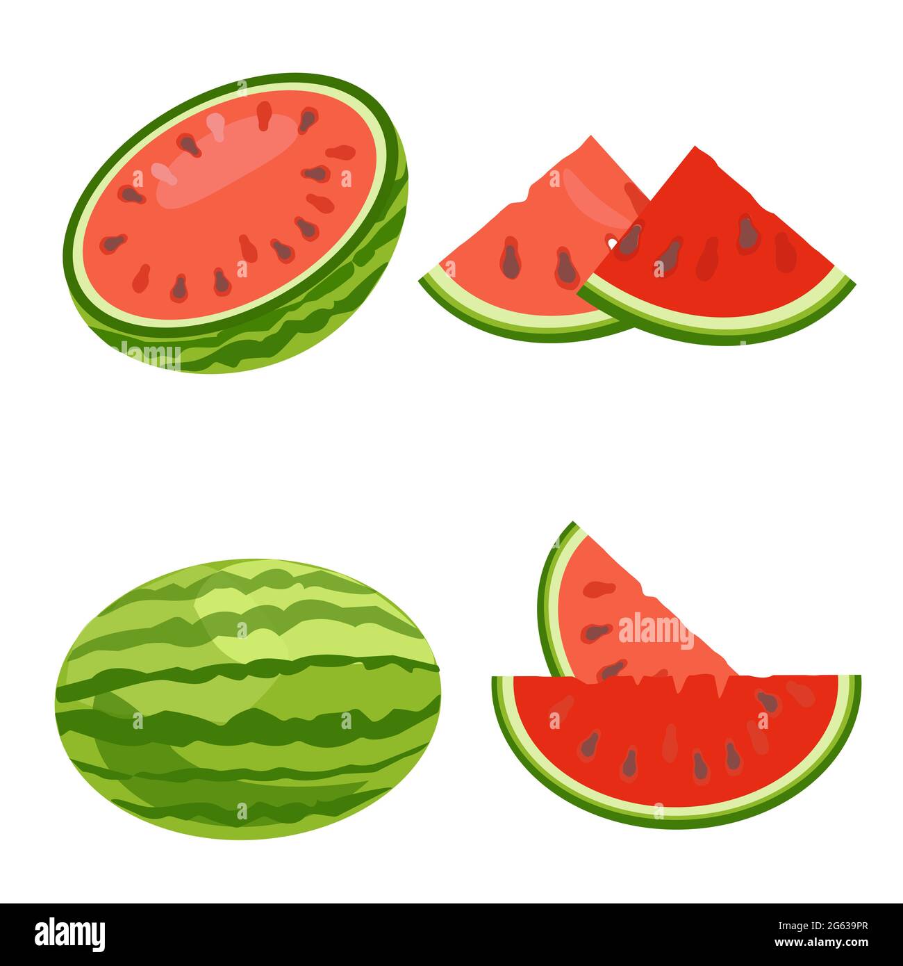 Whole Watermelon Clipart