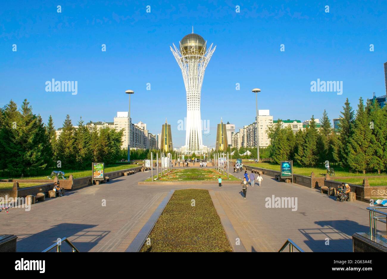 Baiterek monument hi-res stock photography and images - Alamy