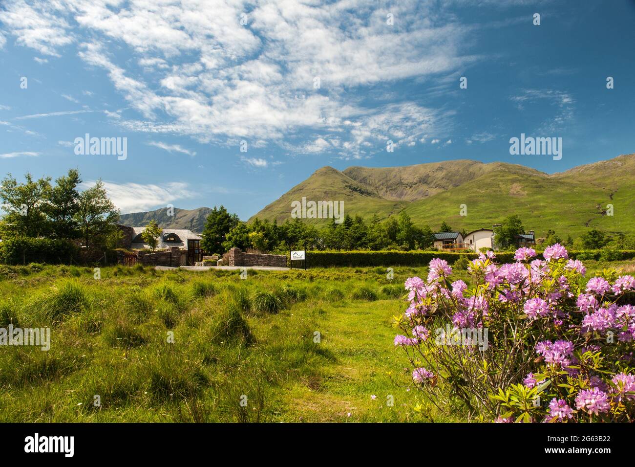 Delphi Mountain Resort, Leenane, Connemara, Galway, Ireland Stock Photo ...