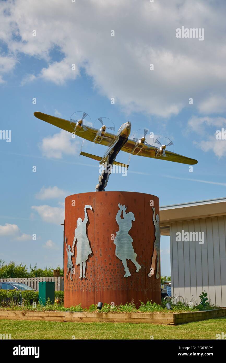 The Operation Manna sculpture was erected in May, 2021 and marks the ...