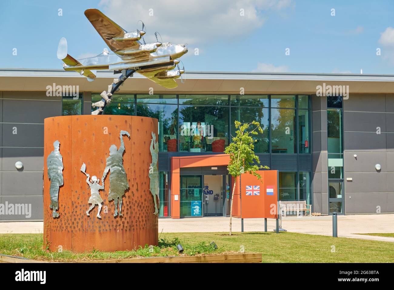 The Operation Manna sculpture was erected in May, 2021 and marks the ...