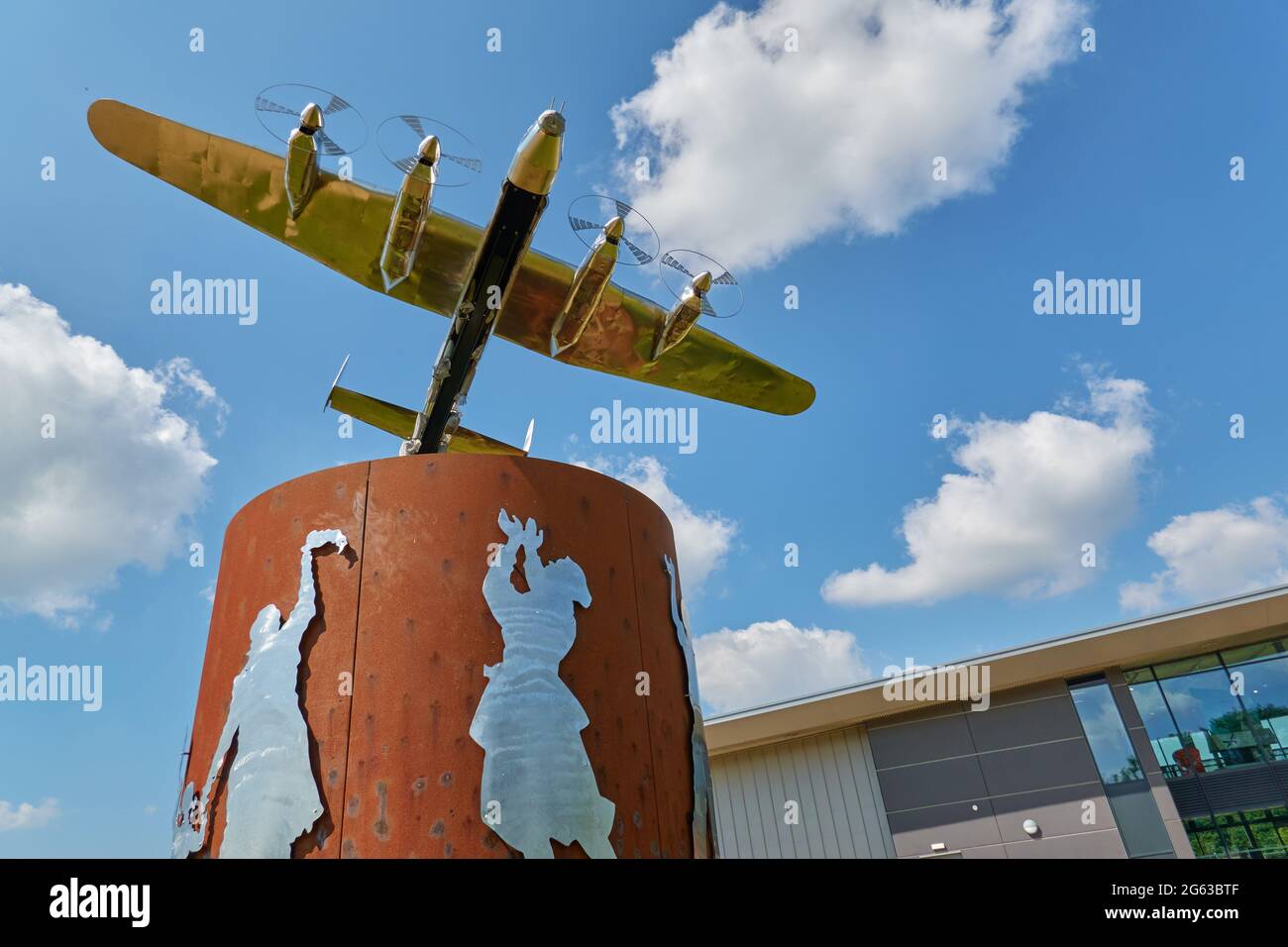 The Operation Manna sculpture was erected in May, 2021 and marks the ...