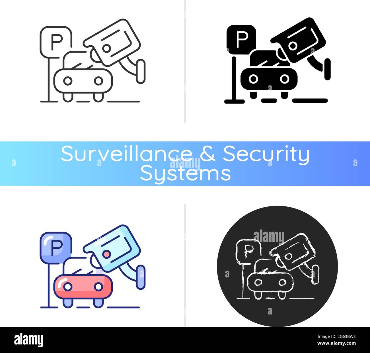 Vehicle theft prevention Stock Vector Images - Alamy