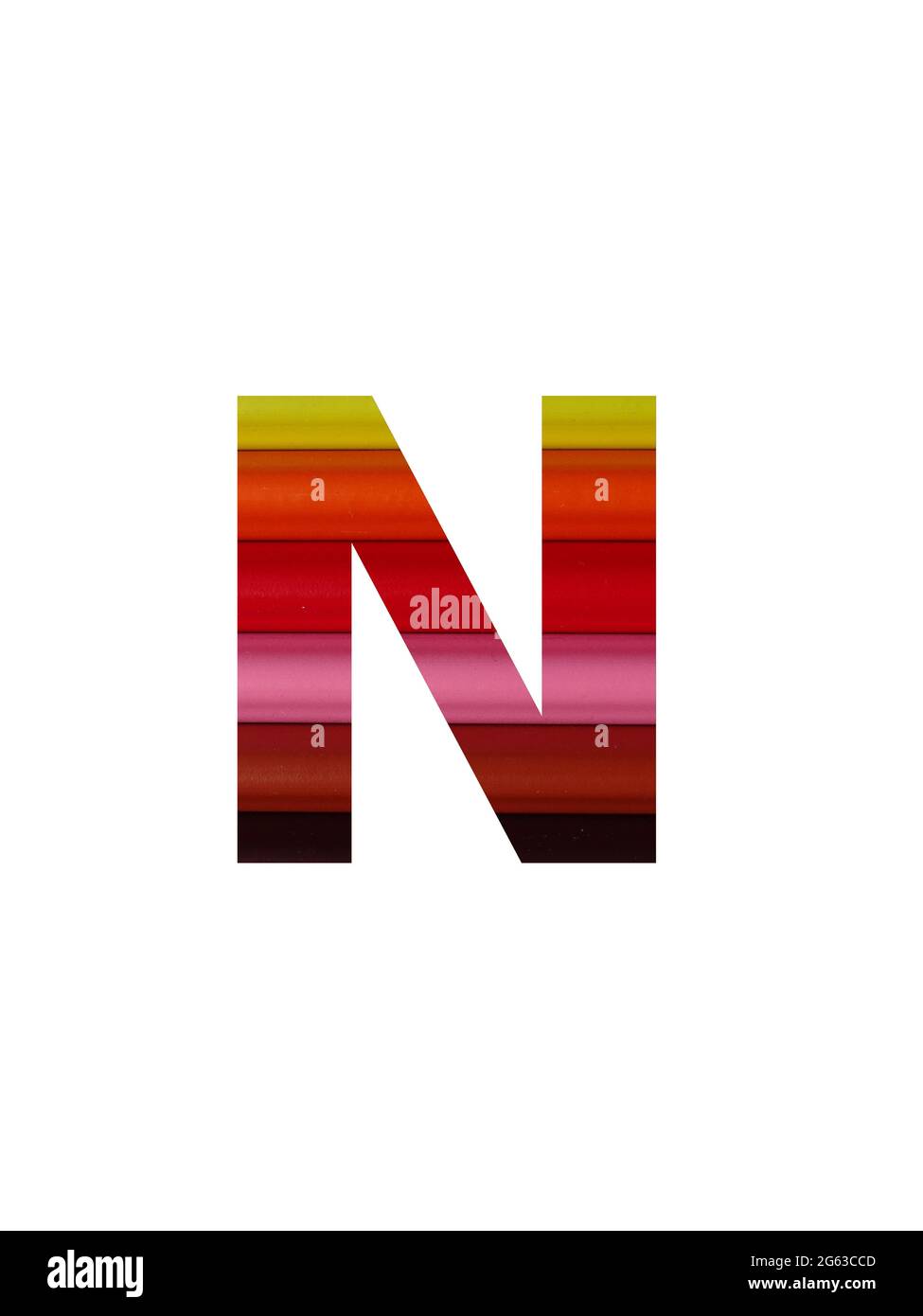 Letter n drawing hi-res stock photography and images - Alamy