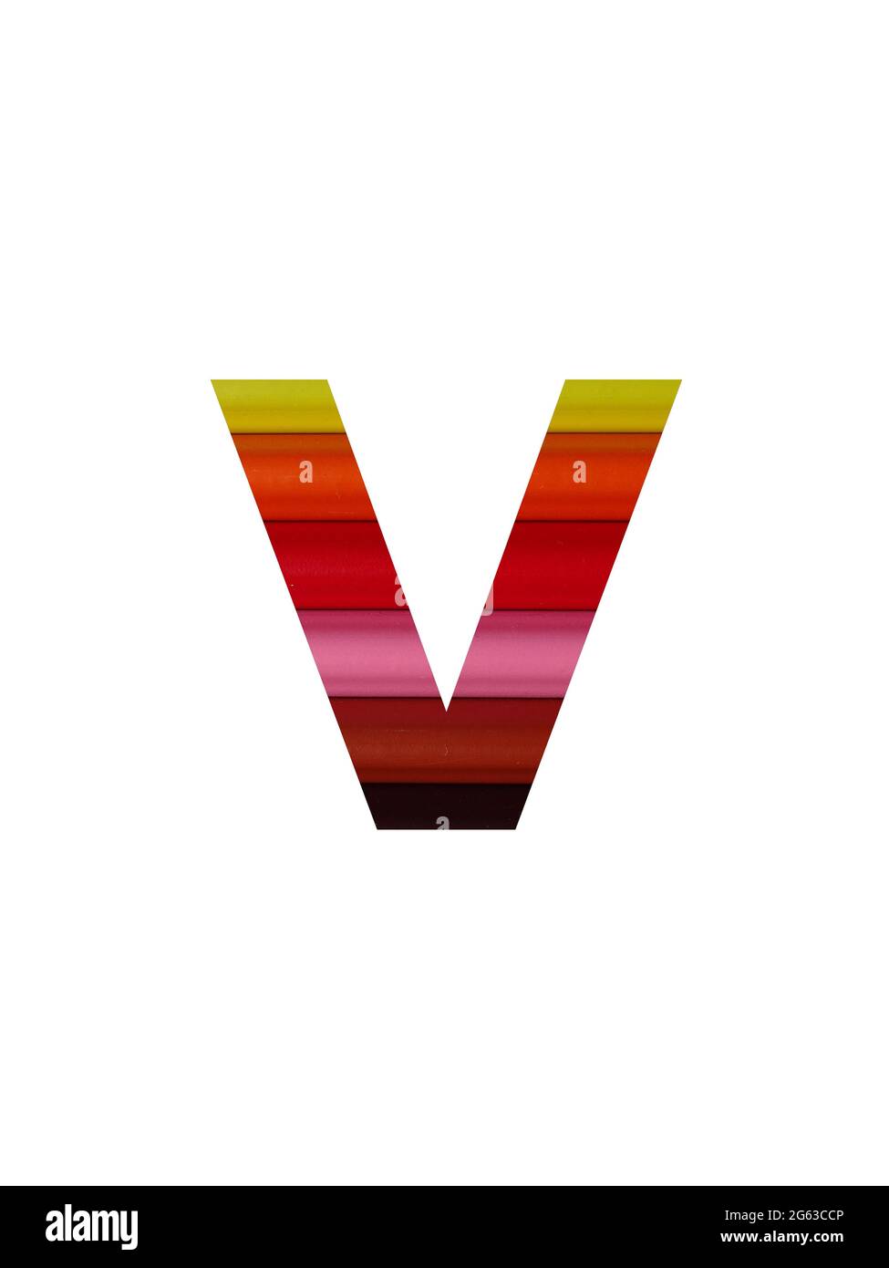 Letter v drawing hi-res stock photography and images - Alamy