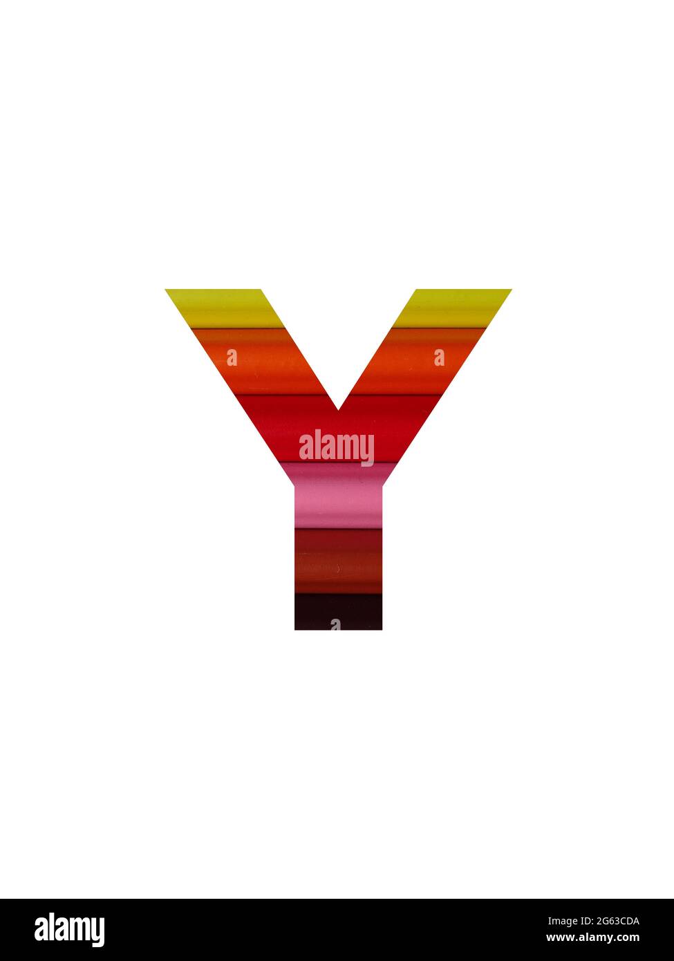 Alphabet in modern style Cut Out Stock Images & Pictures - Alamy