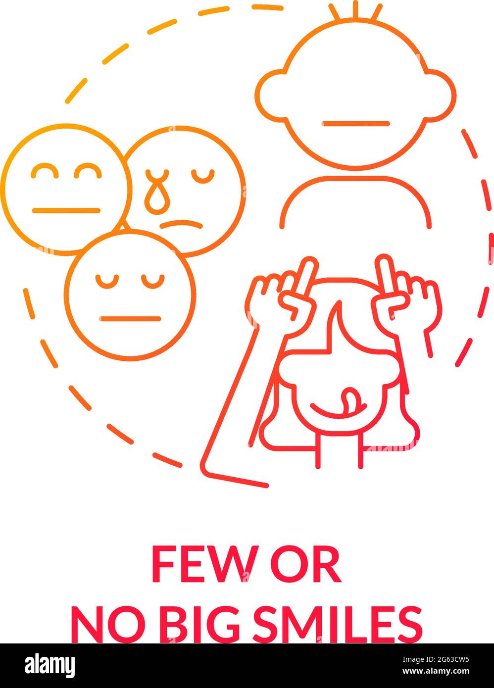 Engaging smile Stock Vector Images - Alamy