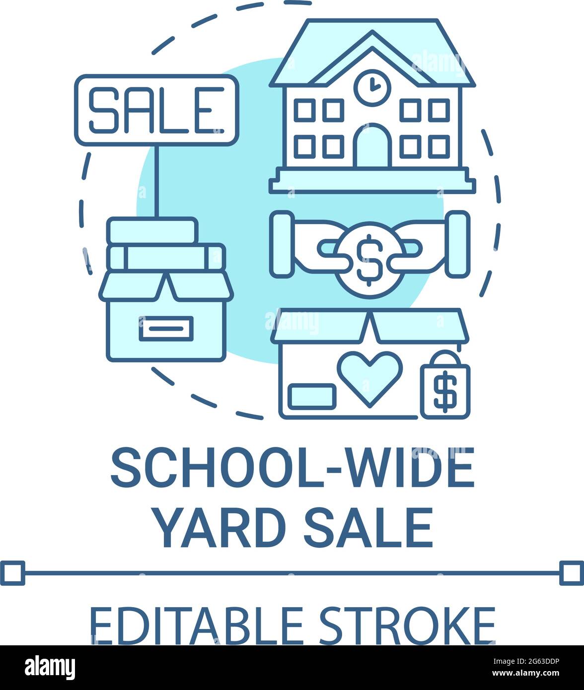 Yard sale sign Stock Vector Images - Alamy