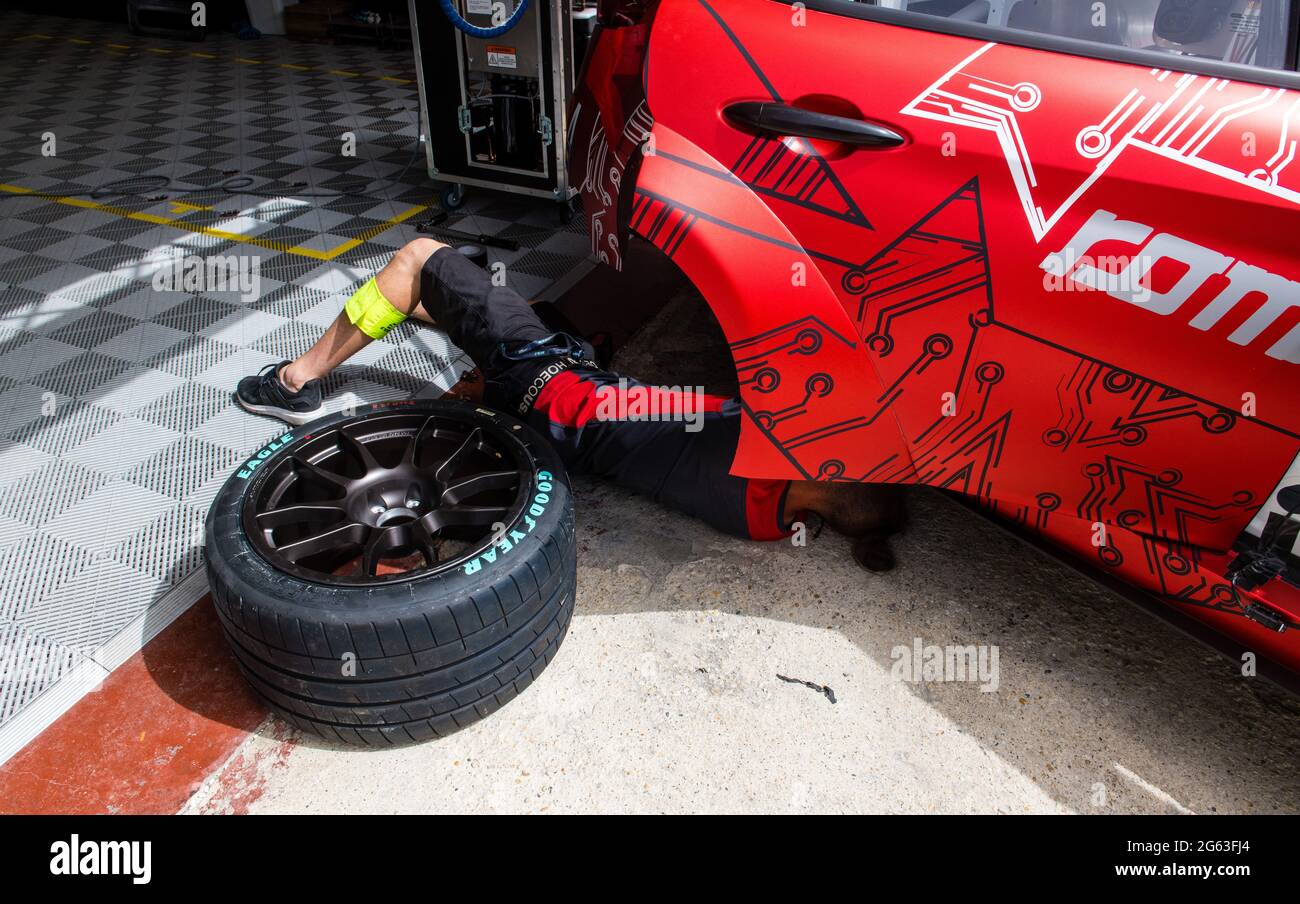 Vallelunga, Italy, June 19 2021, Pure ETCR Championship. Romeo Ferraris ...