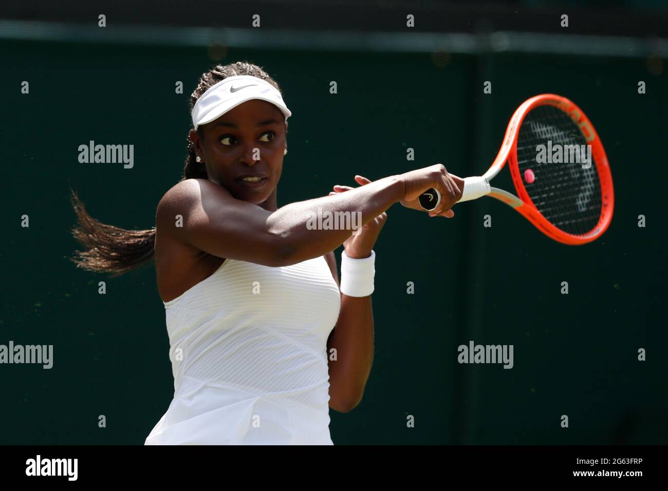 Sloane stephens wimbledon 2021 hi-res stock photography and images - Alamy