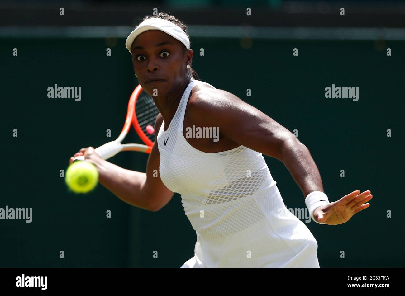 Sloane stephens wimbledon 2021 hi-res stock photography and images - Alamy