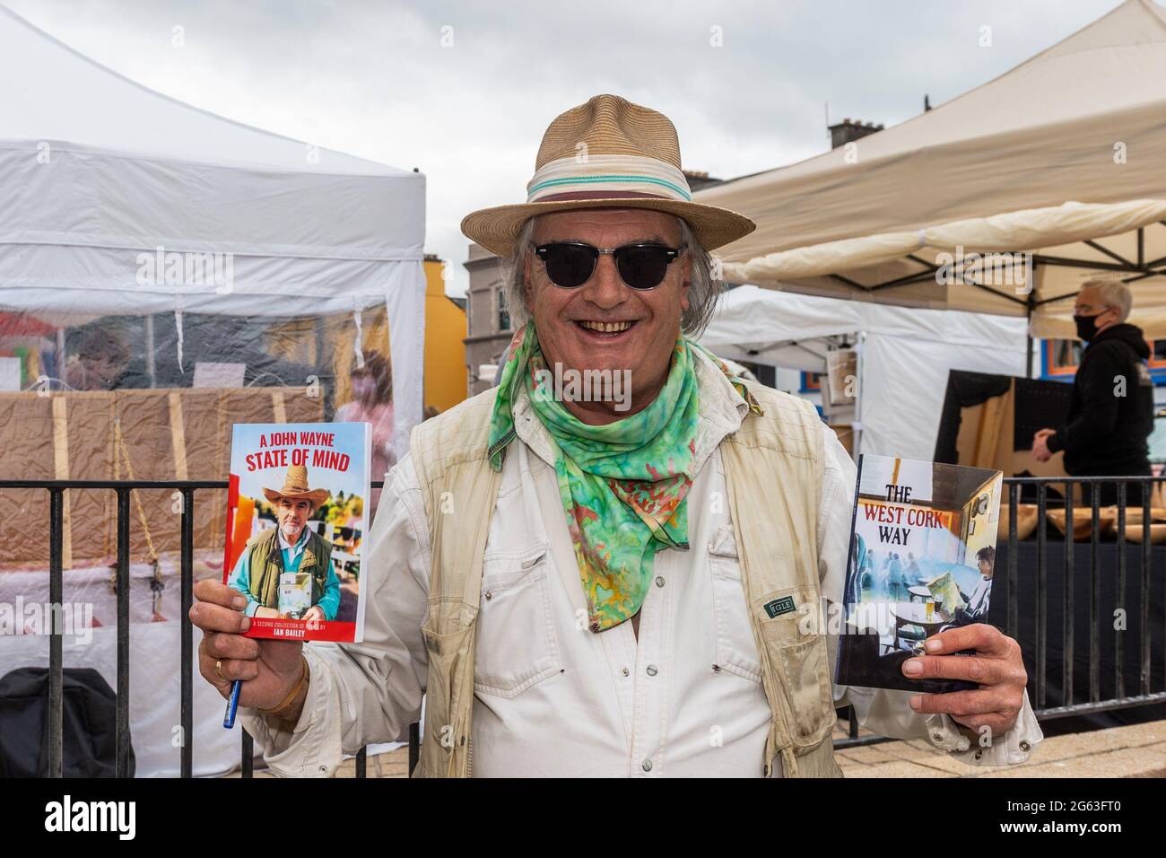 Bantry, West Cork, Ireland. 2nd July, 2021. Ian Bailey was in Bantry ...