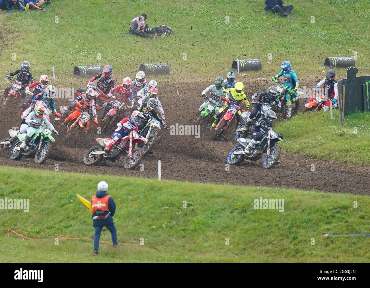 Maxime Renaux (FRA), Yamaha, Monster Energy Yamaha Factory MX2 Team ...