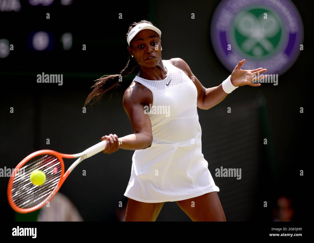 Sloane stephens wimbledon 2021 hi-res stock photography and images - Alamy
