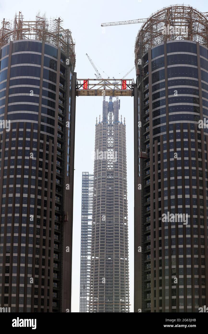 Cairo. 30th June, 2021. Photo taken on June 30, 2021 shows a newly ...