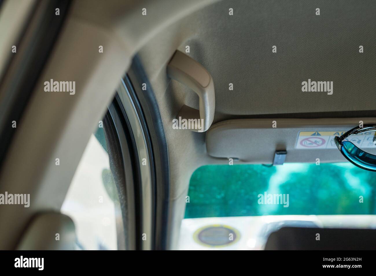 Car`s grab handle,Holding plastic car grab handler for the passenger ...