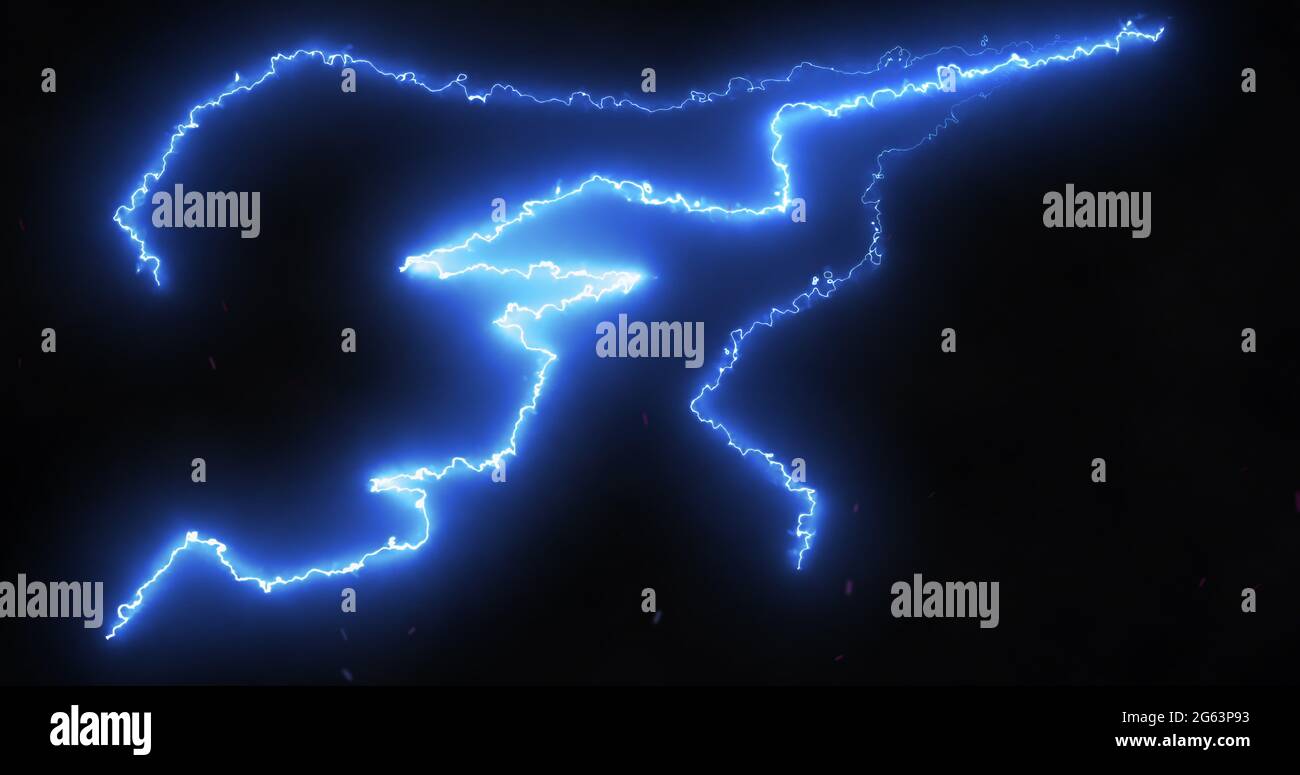 Lightning Moving Animation