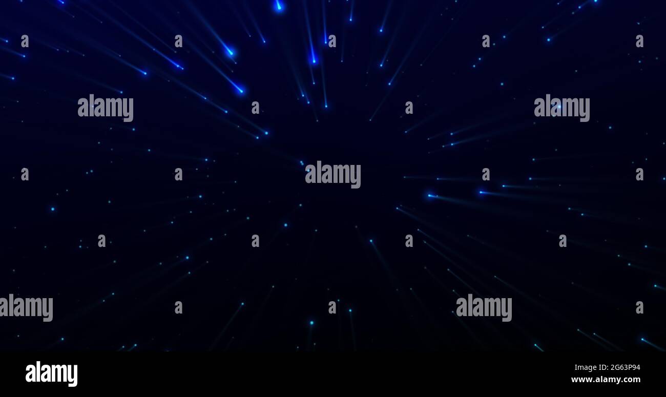 Blue light beams hi-res stock photography and images - Alamy
