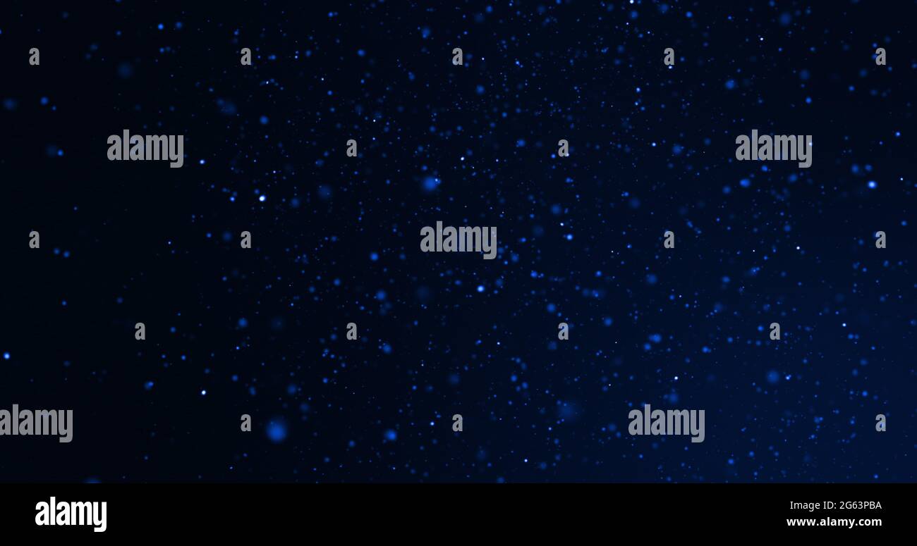 Blue technology background particles hi-res stock photography and ...