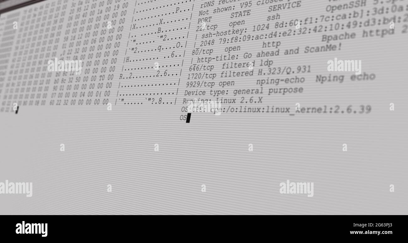 Computer screen data processing hi-res stock photography and images - Alamy