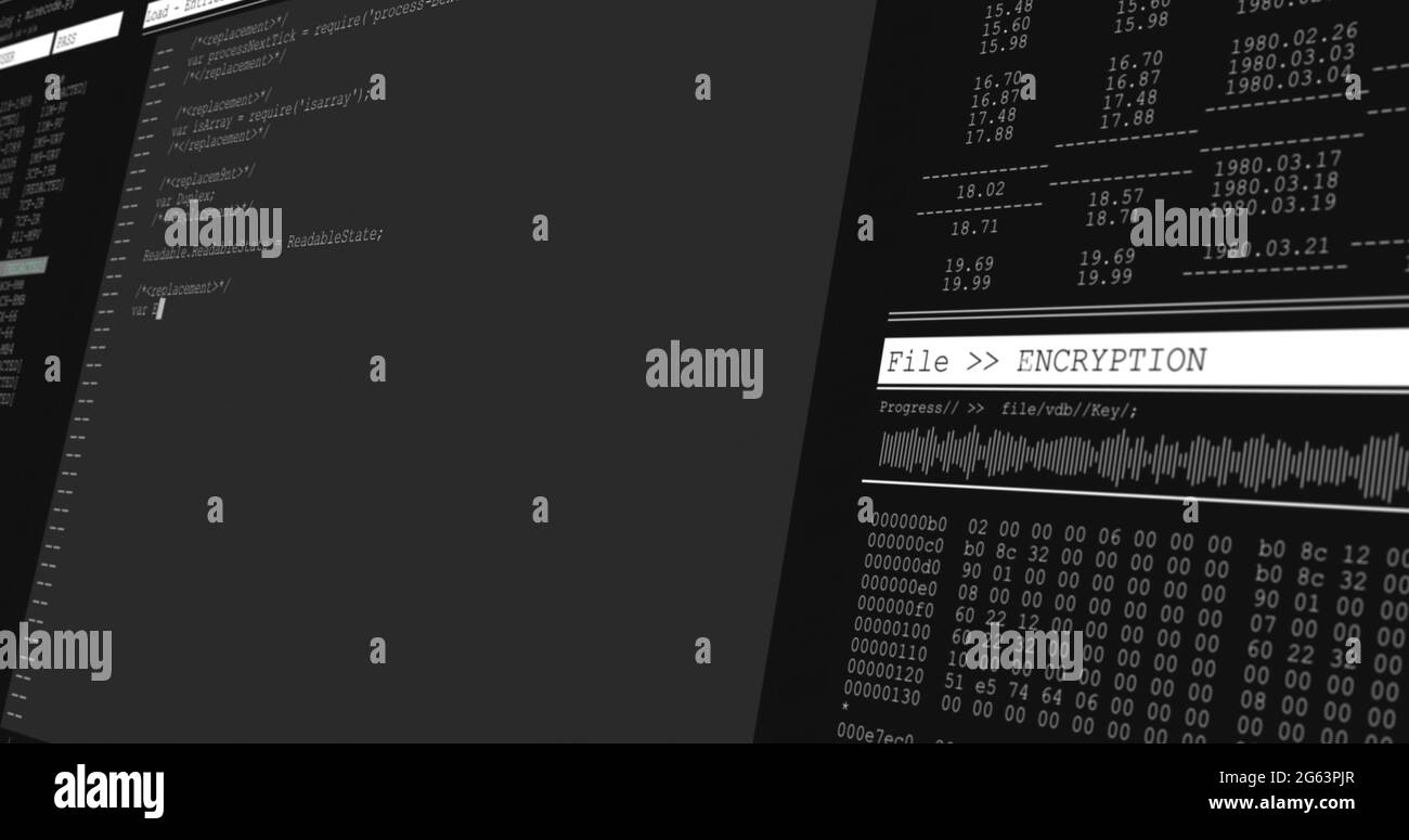 Image computer data processing hi-res stock photography and images - Alamy