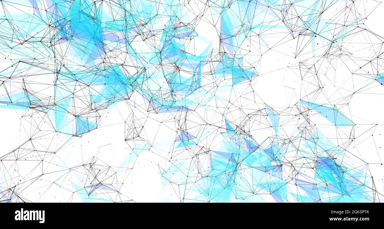 Image of detailed plexus structure 4k Stock Photo - Alamy