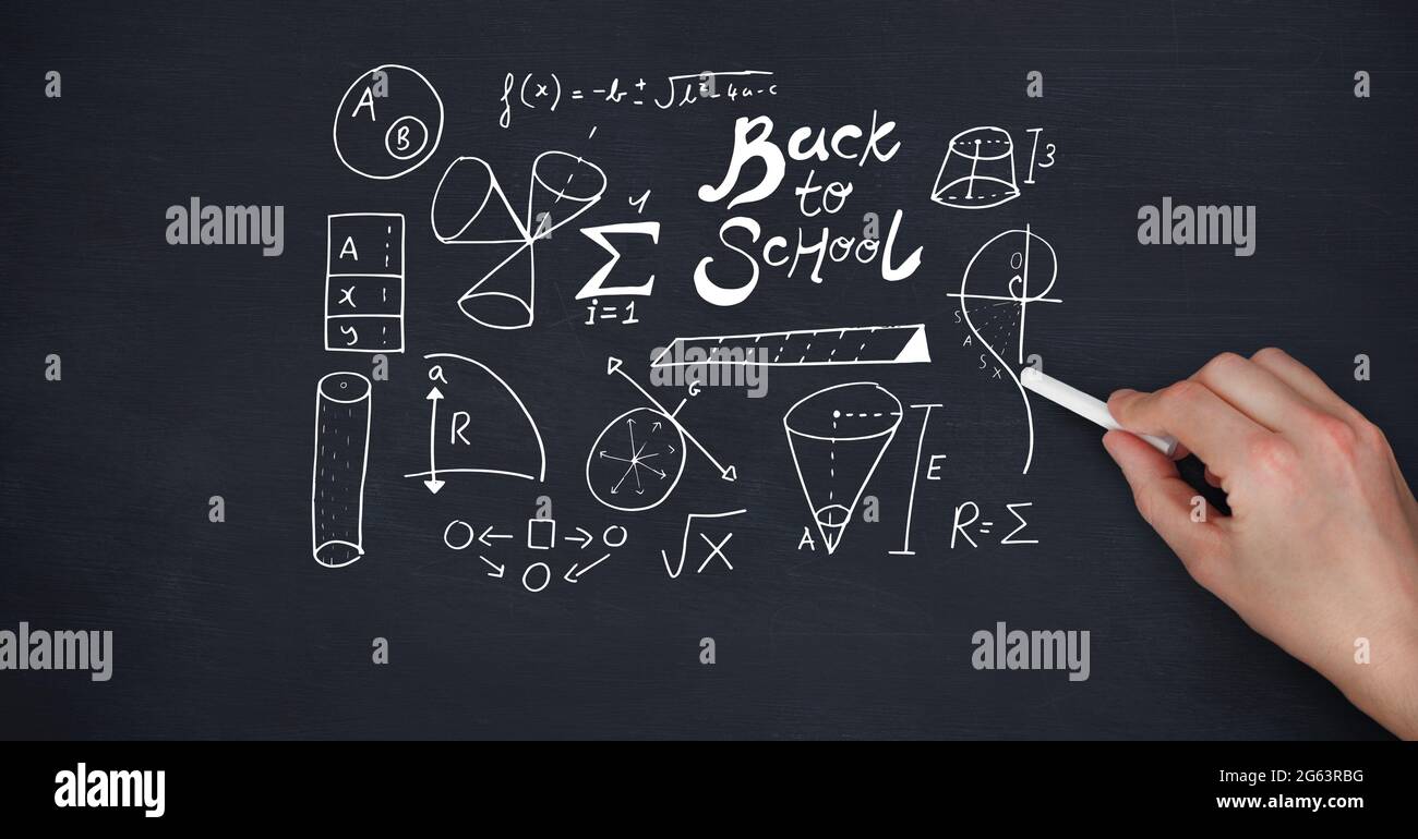 Animation mathematical equations math text hi-res stock photography and ...