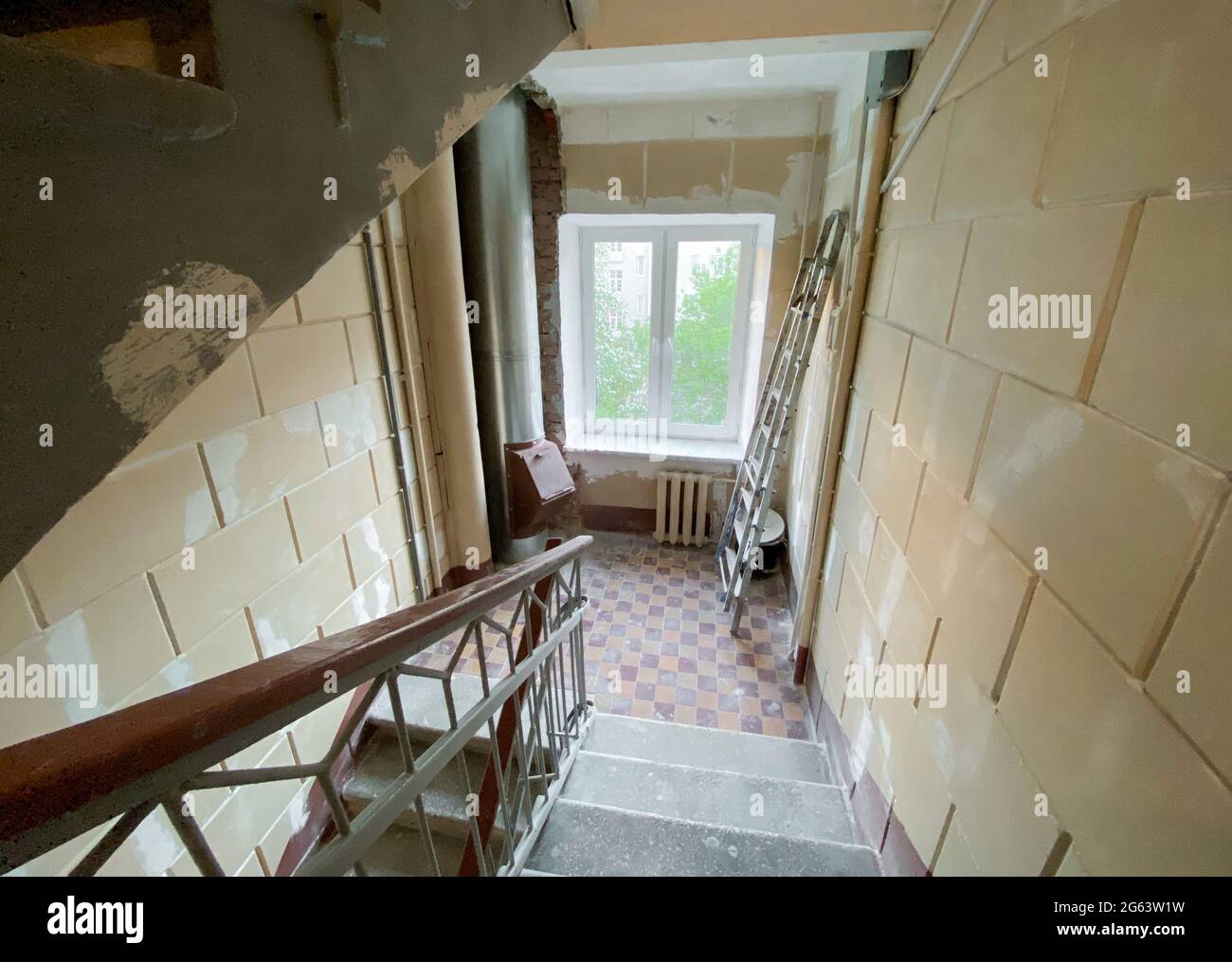 Garbage chute hi-res stock photography and images - Alamy