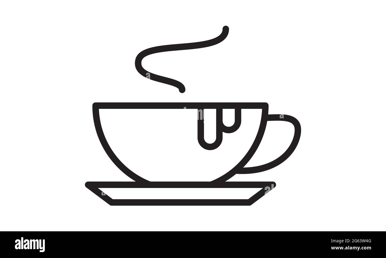 Hot chocolate icon vector isolated on white background, Hot chocolate ...