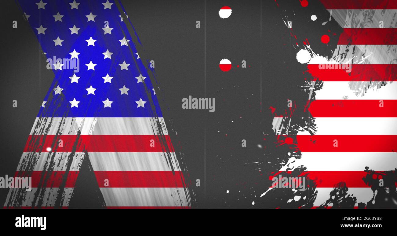 Distressed old american flag hi-res stock photography and images - Alamy