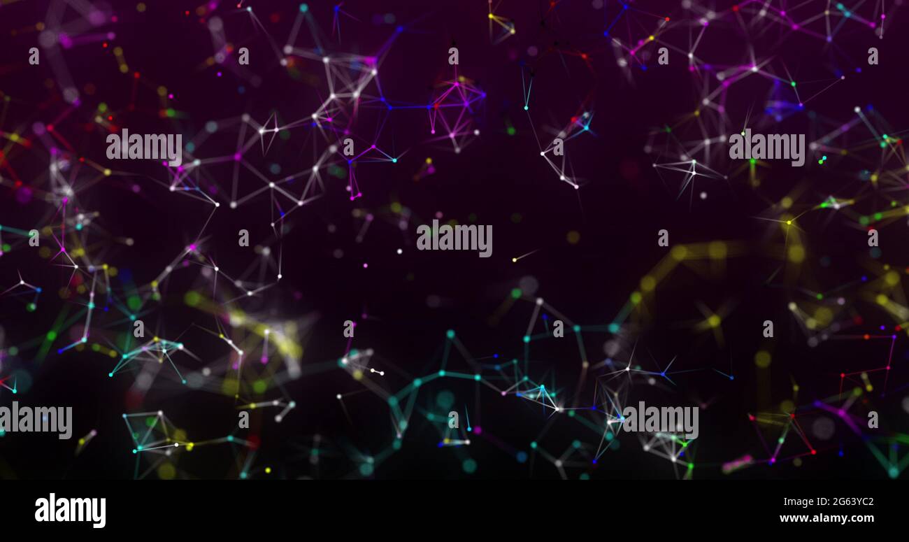 Image of detailed plexus structure 4k Stock Photo - Alamy