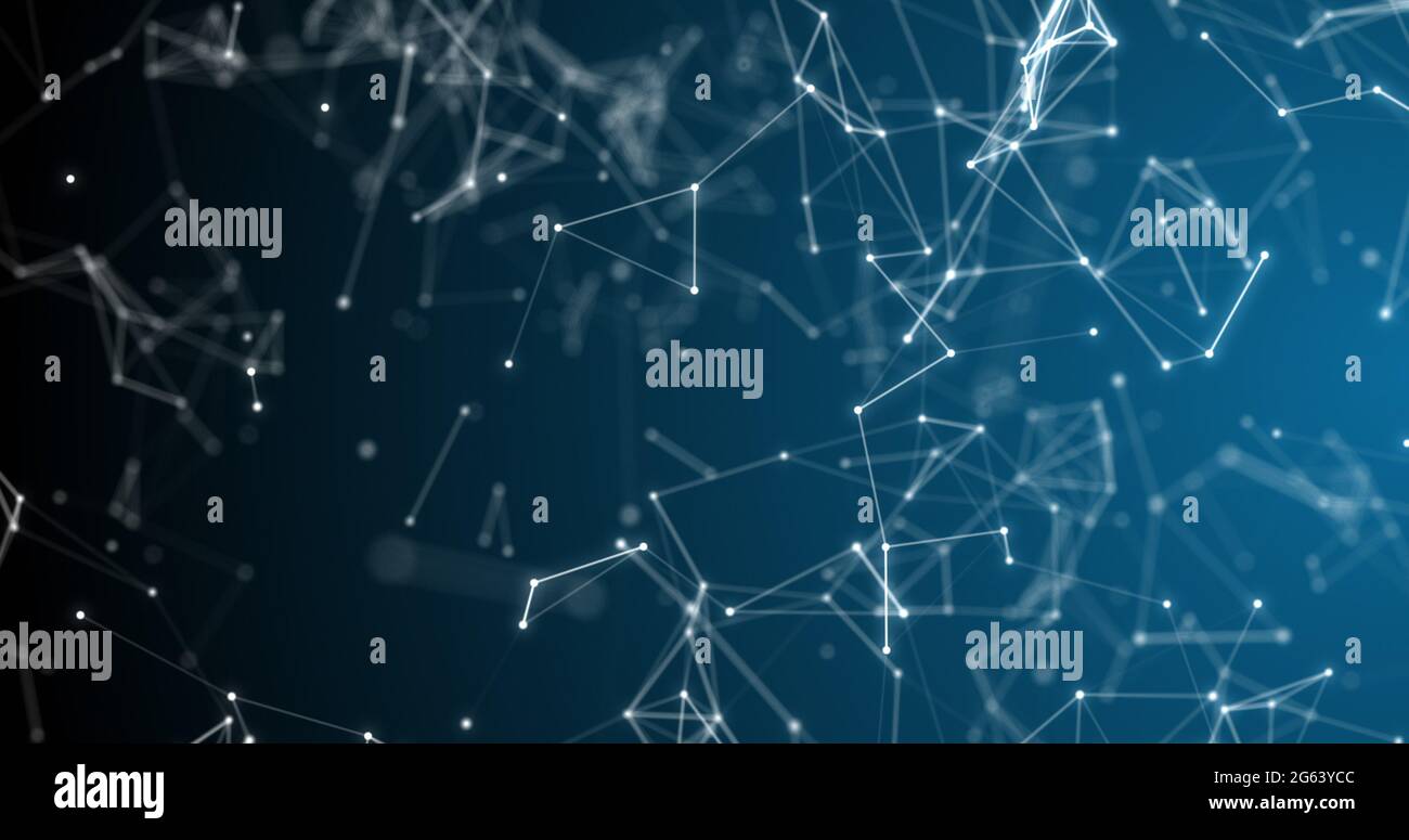 Image of detailed plexus structure 4k Stock Photo - Alamy