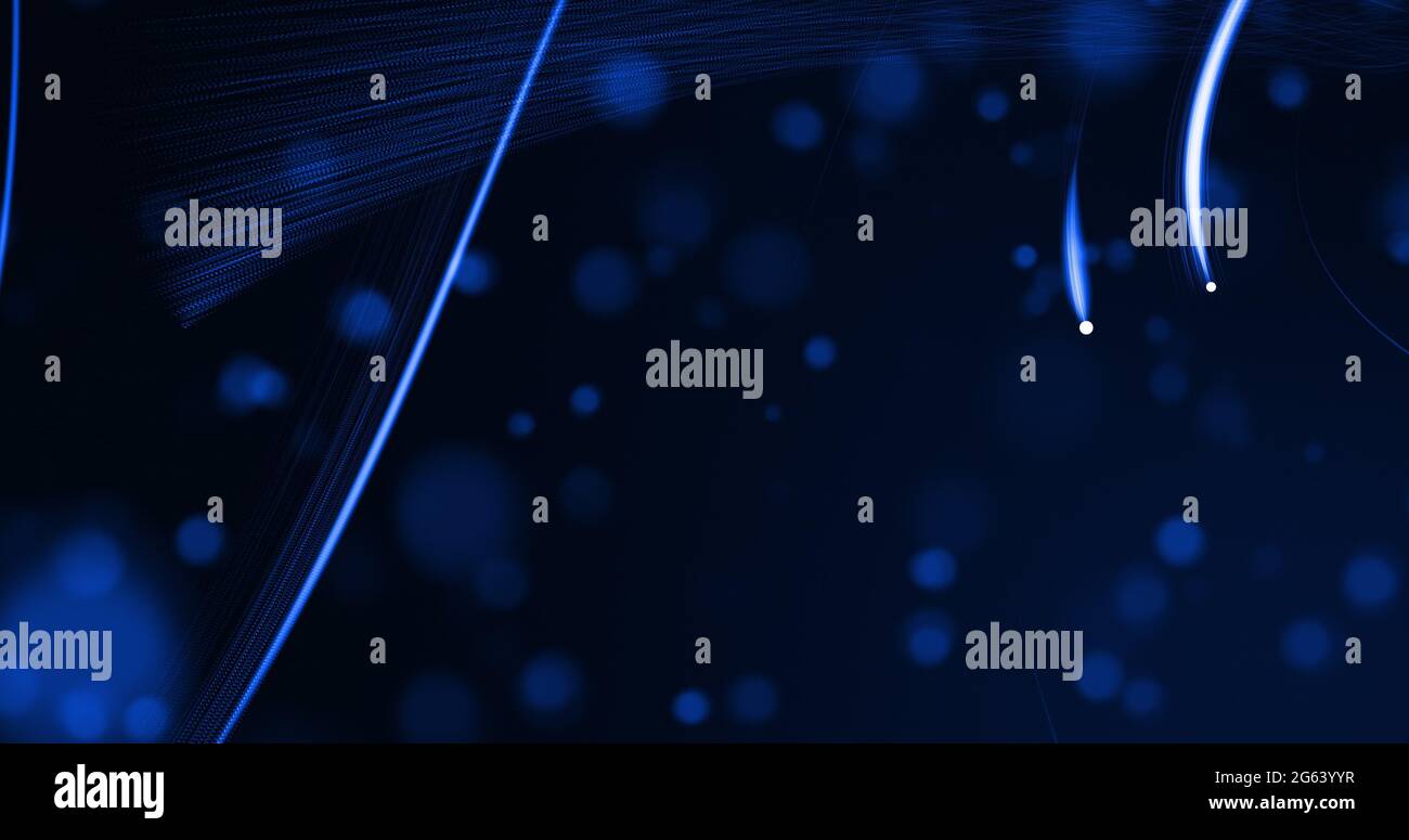 Blue light beams hi-res stock photography and images - Alamy