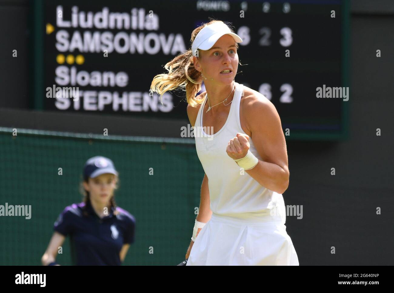 London, UK. 02nd July, 2021. London Wimbledon Championships Day 5 02/07 ...