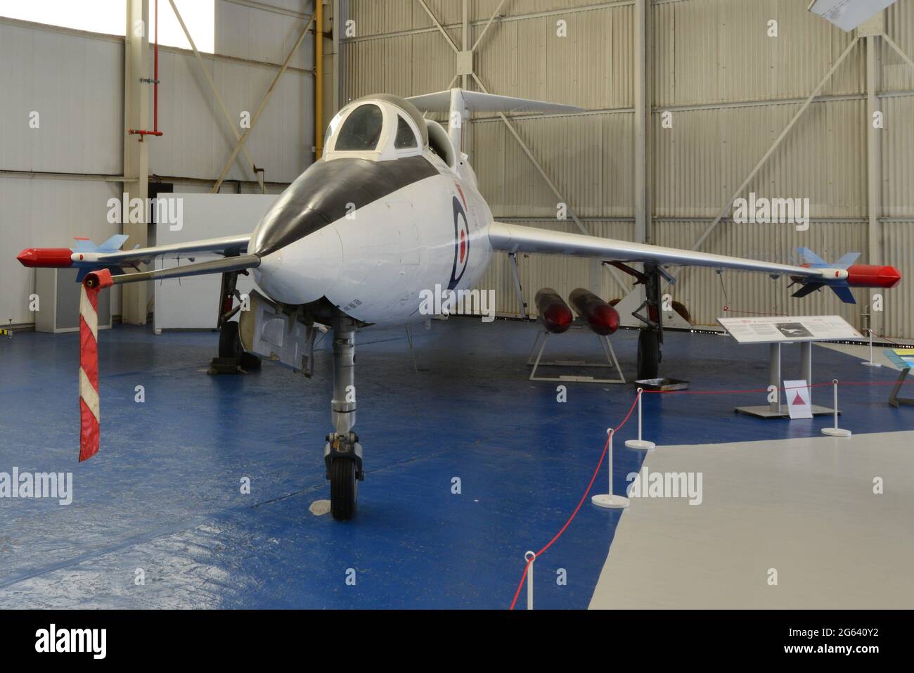 Saunders Roe SR53 at RAF Cosford Stock Photo - Alamy