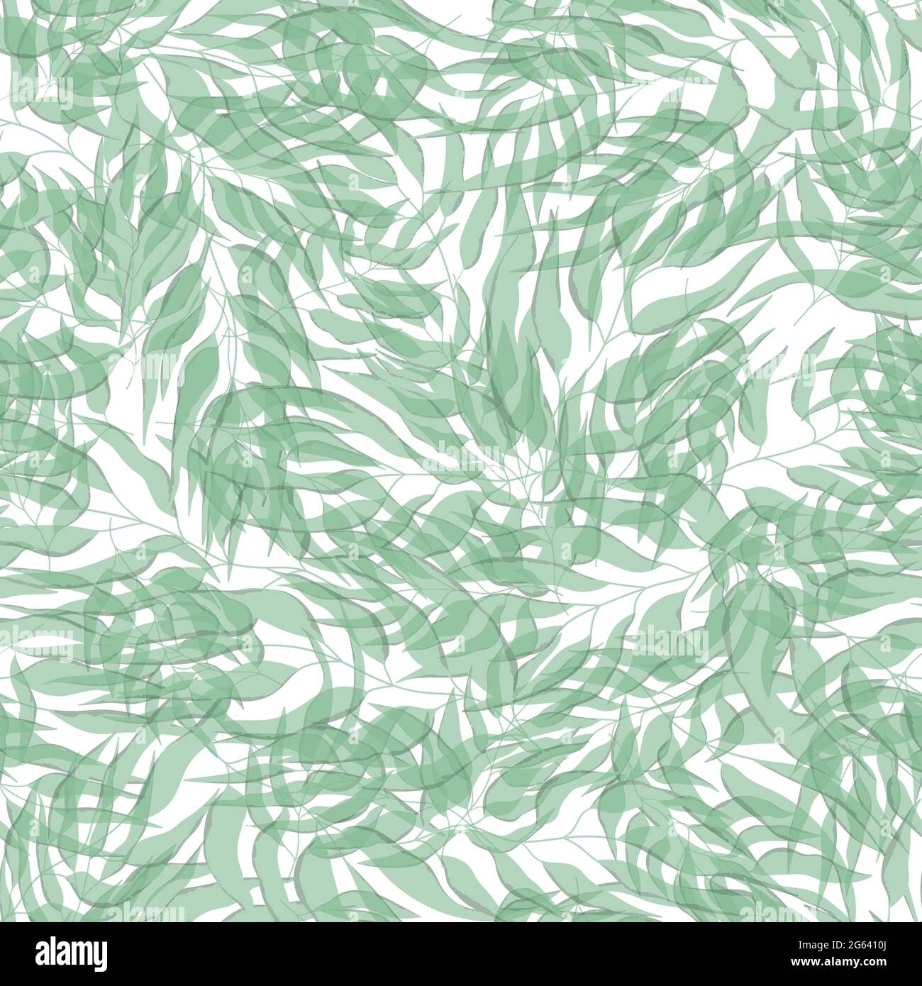 Floral seamless with hand drawn color leaves. Cute autumn background ...