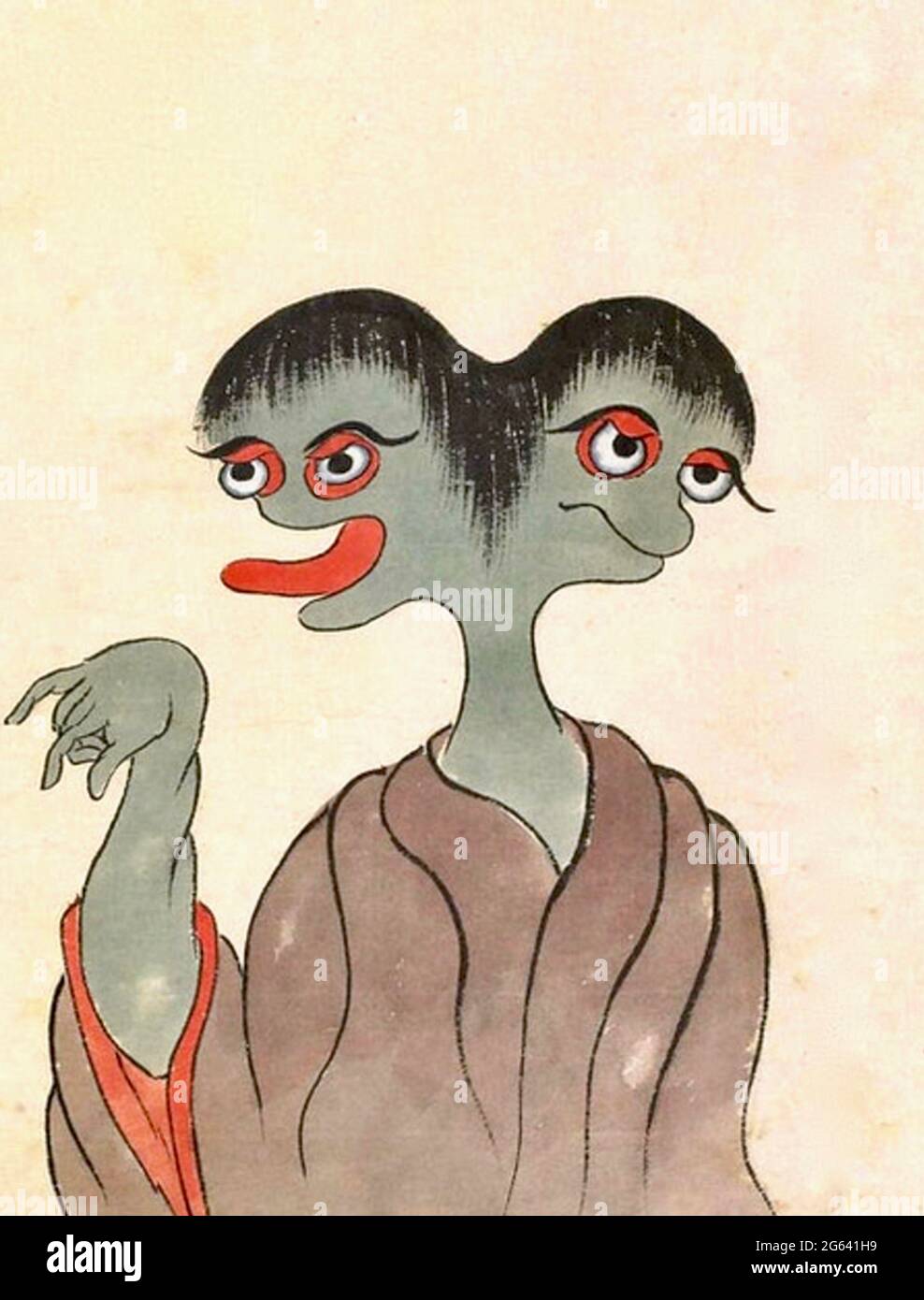 Two headed creature hi-res stock photography and images - Alamy