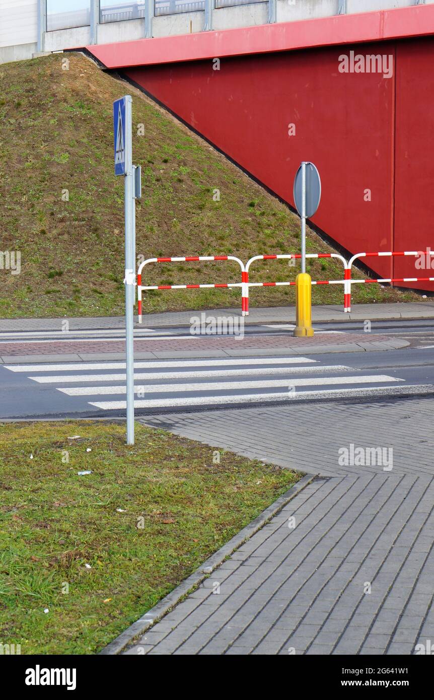 Zebra crossing africa city hi-res stock photography and images - Alamy