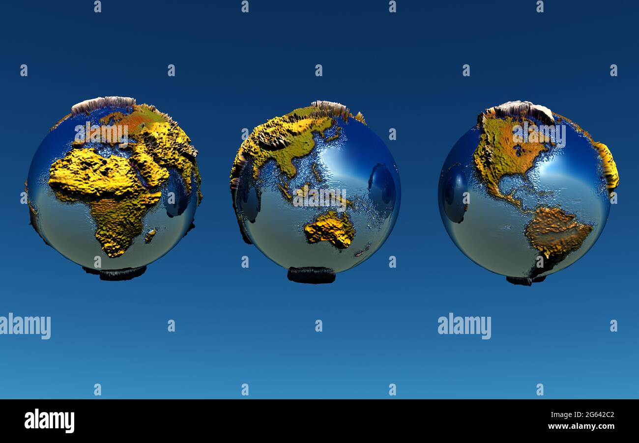 Planet earth america hi-res stock photography and images - Alamy