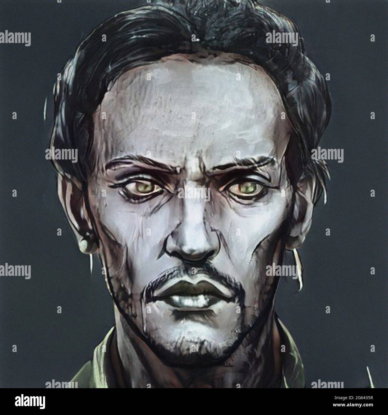 A Role playing character portrait Stock Photo - Alamy
