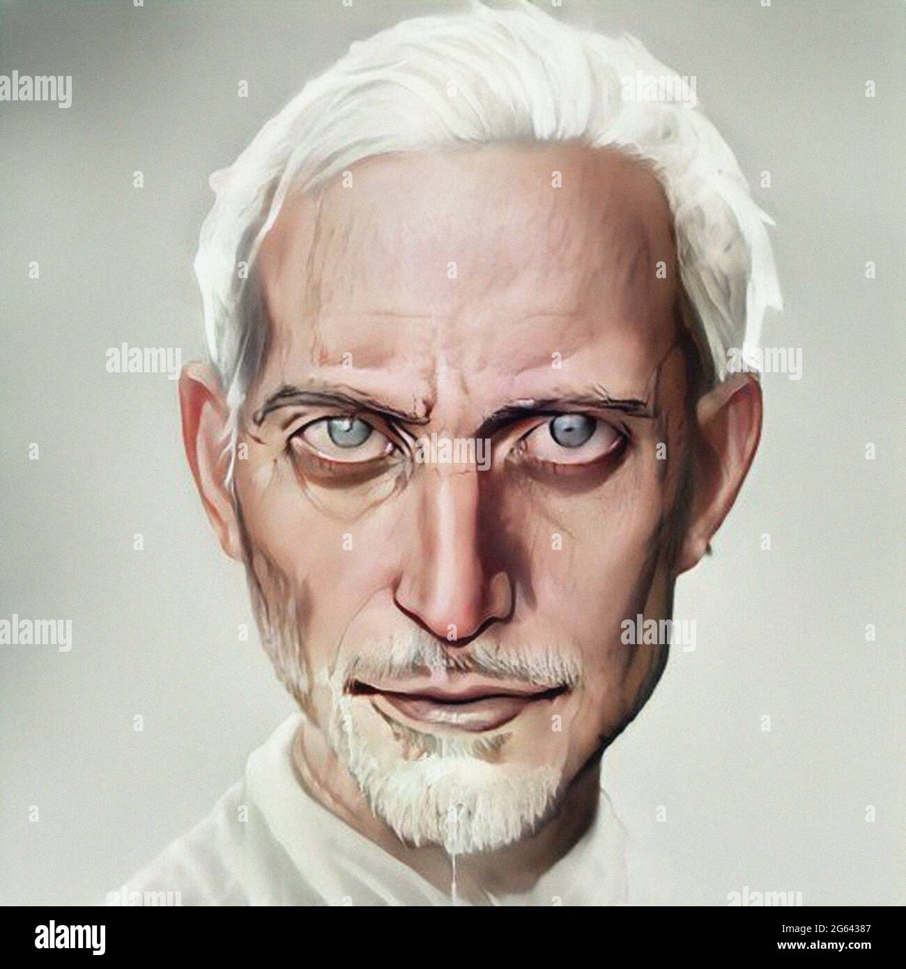 A Role playing character portrait Stock Photo - Alamy