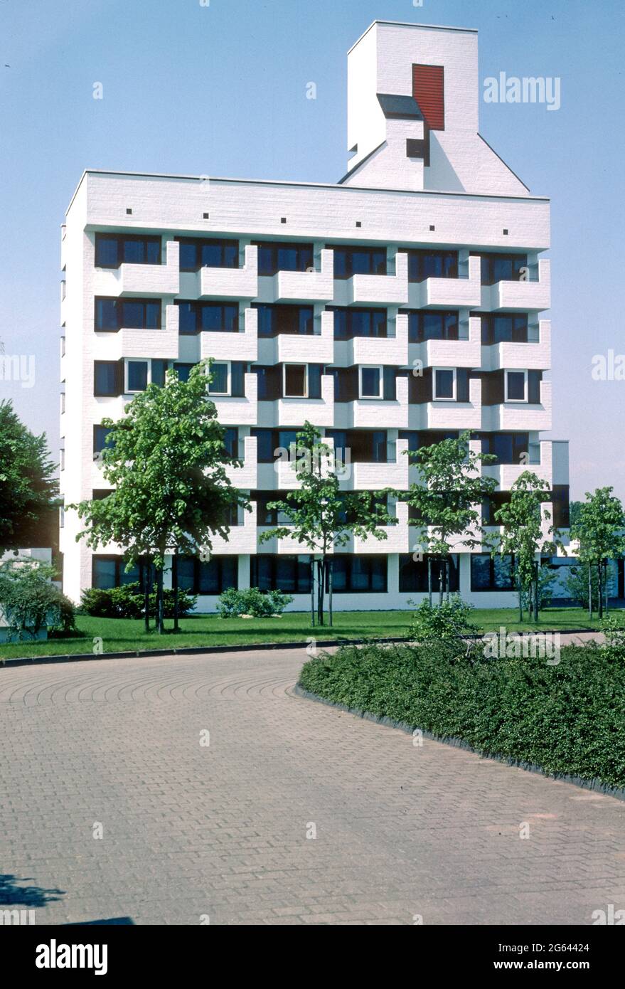 Retirement home in 1981, Cologne, North Rhine-Westphalia, Germany Stock ...