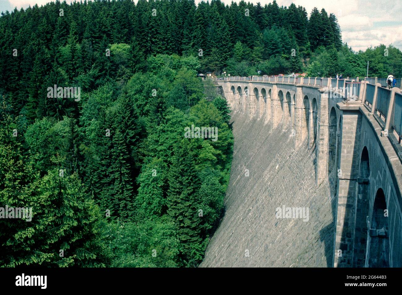Robertville Dam in 1981, Belgium Stock Photo - Alamy