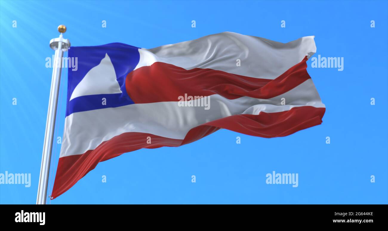 Bahia state flag, Brazil Stock Photo - Alamy
