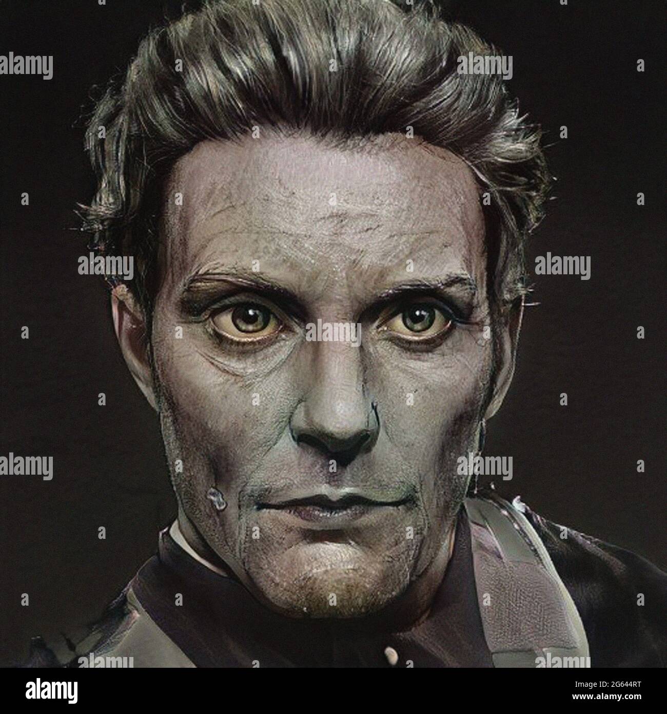 A Role playing character portrait Stock Photo - Alamy