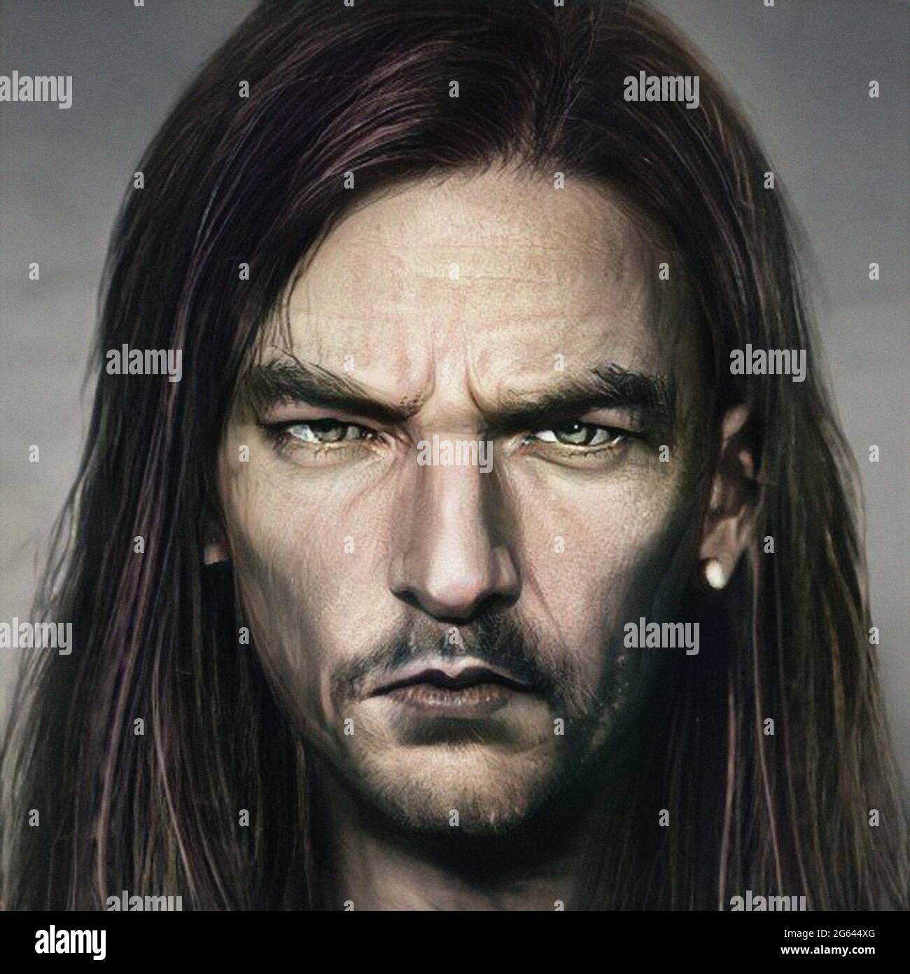 A Role playing character portrait Stock Photo - Alamy