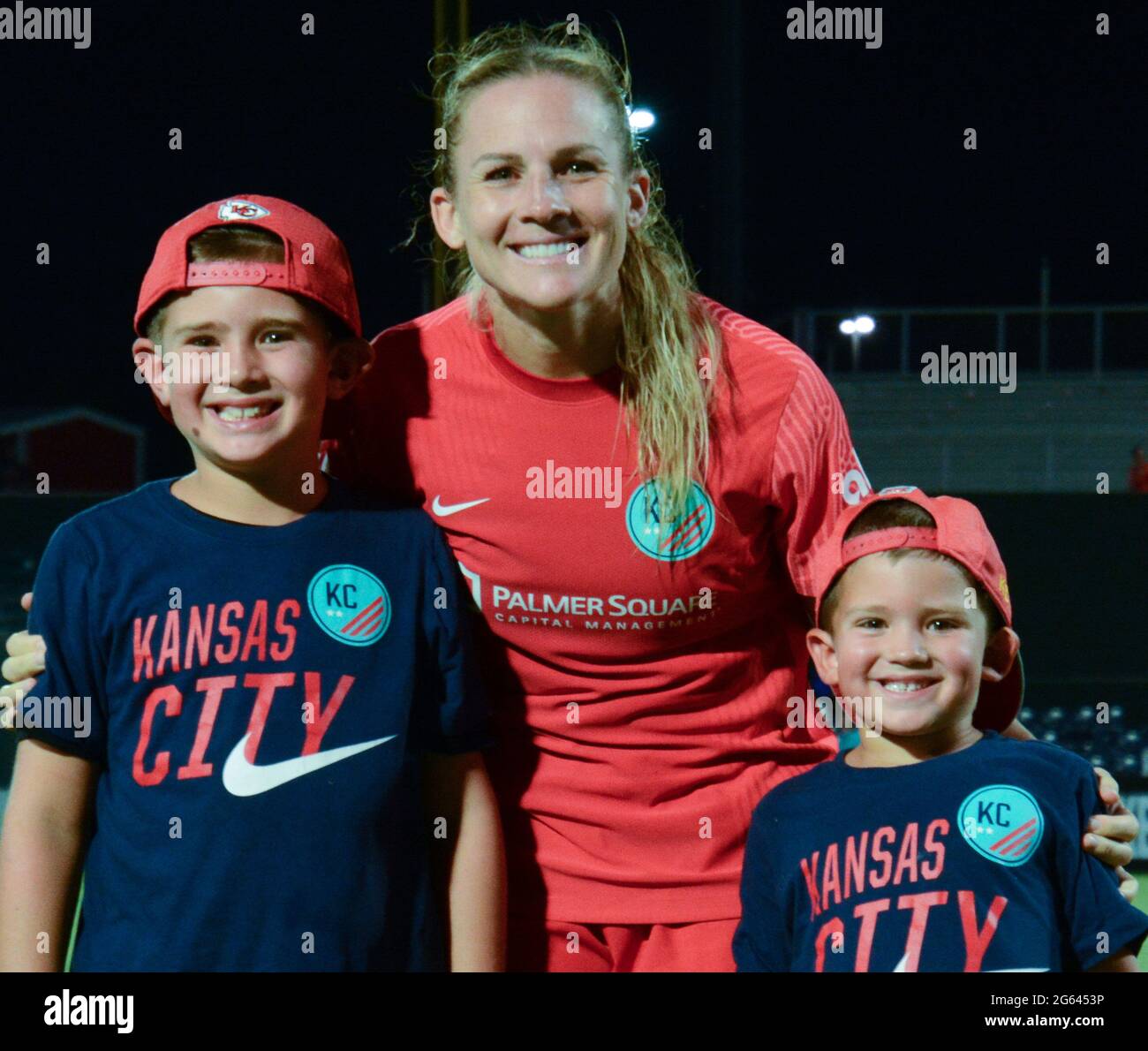 Kansas City, United States. 26th June, 2021. Kansas City NWSL captain ...