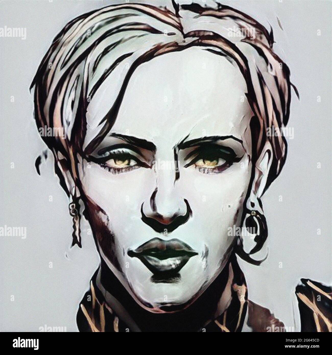 A Role playing character portrait Stock Photo - Alamy