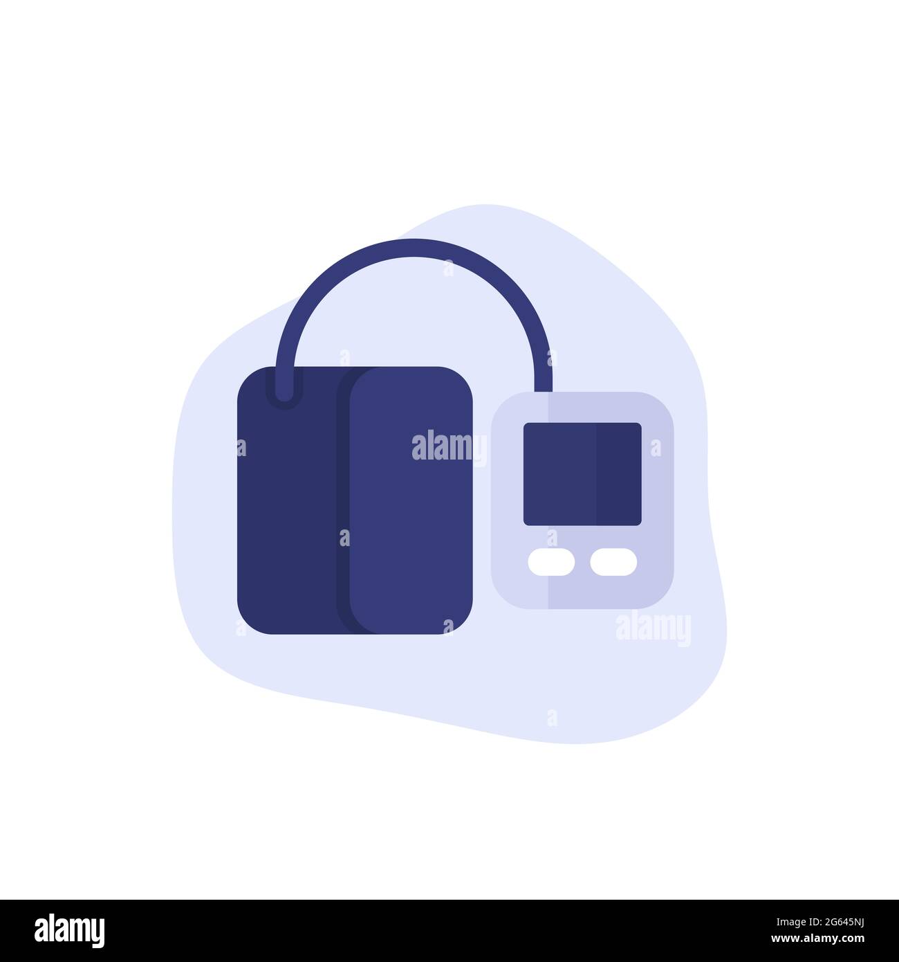 blood pressure monitor vector icon Stock Vector Image & Art - Alamy