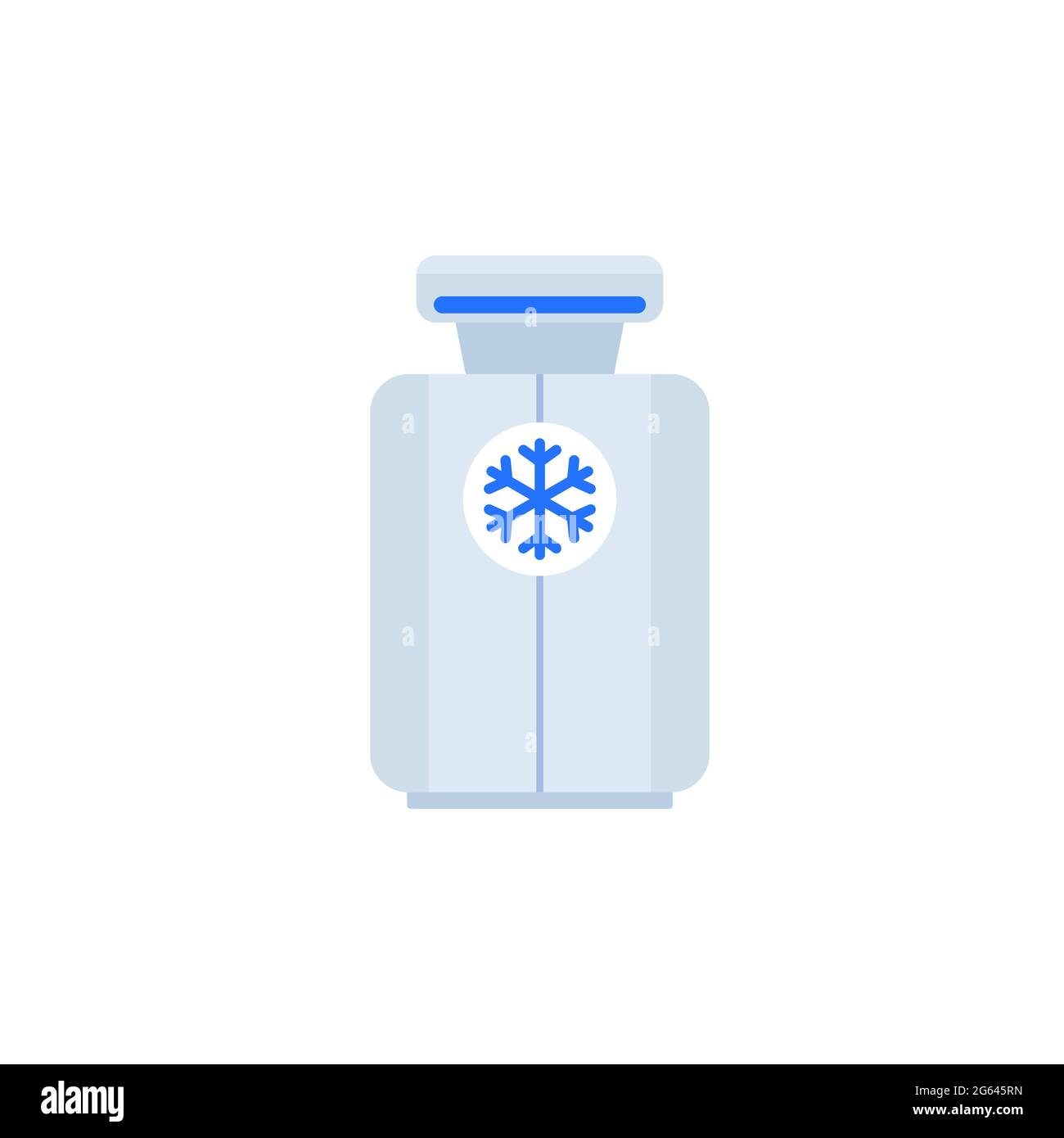 cryotherapy or cryosauna vector icon on white Stock Vector Image & Art ...